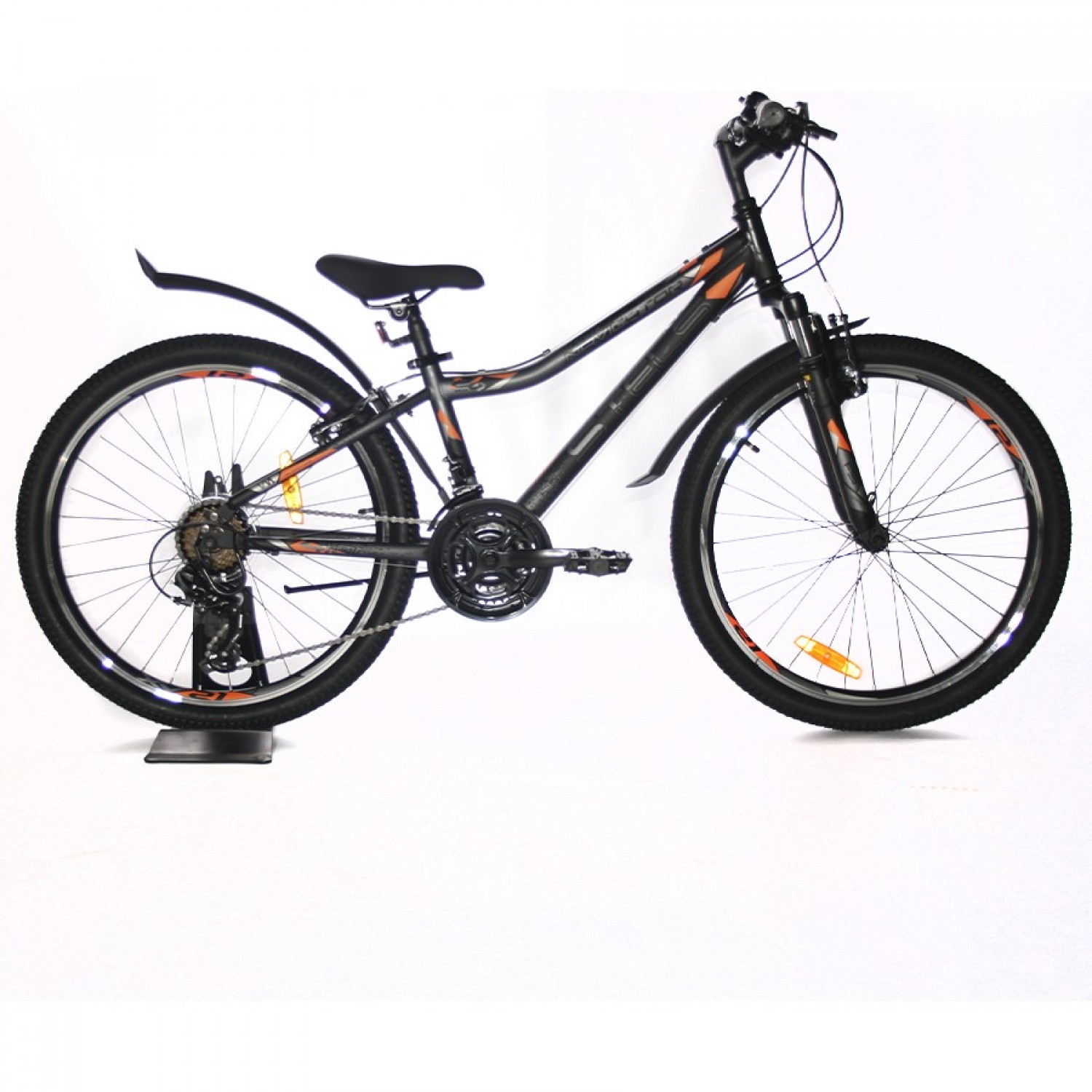 Велосипед STELS Navigator 24" 410 V 21 sp V010 антрацитовый/чёрный ...