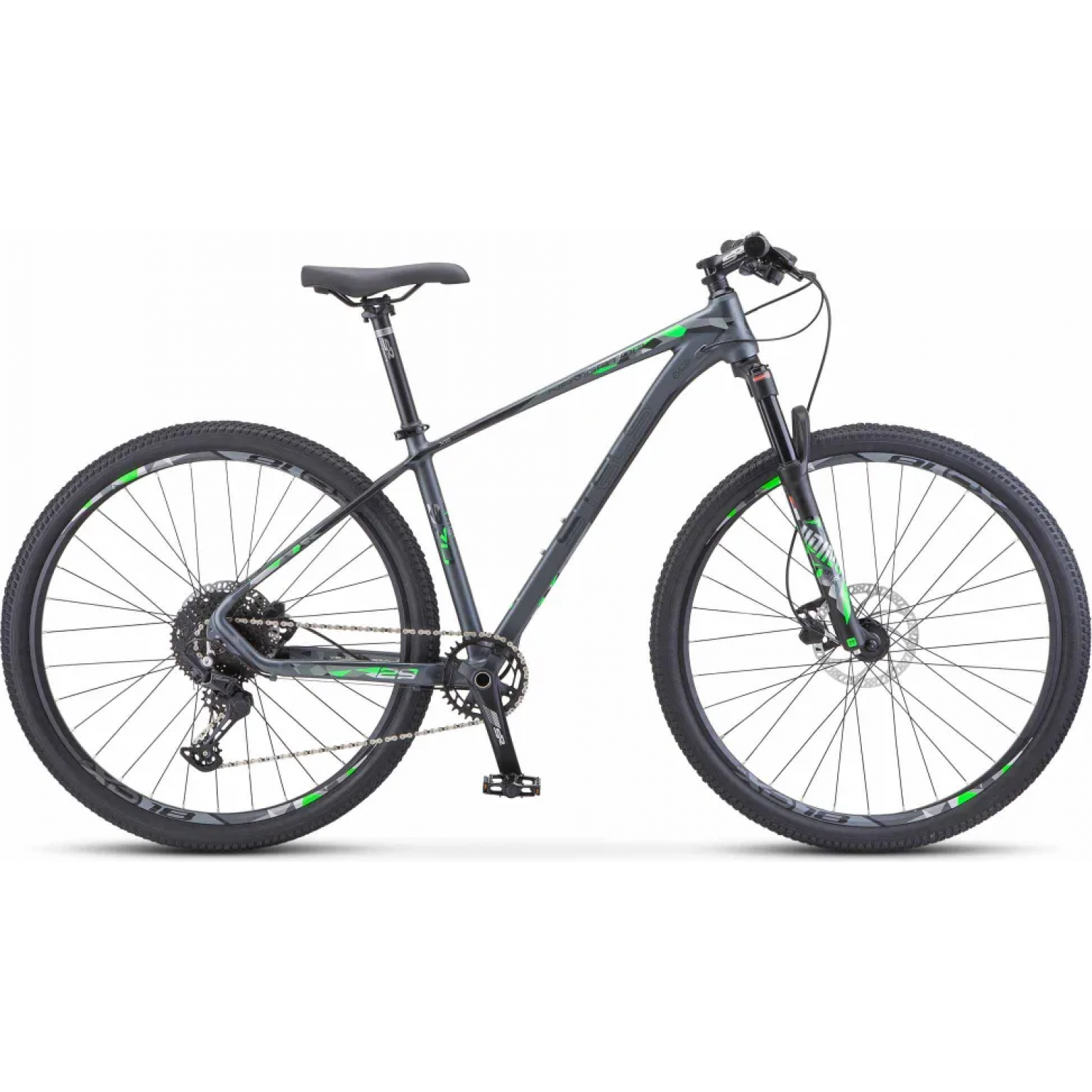 Велосипед STELS Navigator 970 D V010 антрацитовый 29" (LU094683), рама ...